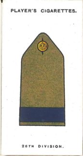 26th Division – Salonika Campaign Society, 1915-1918